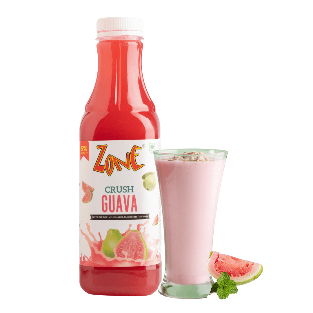 Zone Guava Flavoured Crush | Mocktails, Milkshakes, & more