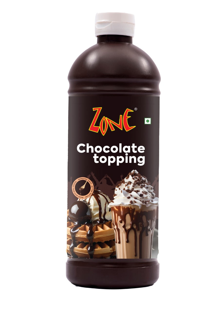 Zone Chocolate Topping | Perfect for Milkshakes, Cakes & Desserts