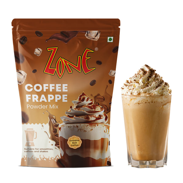 Zone Coffee Frappe Powder | Cold Coffees, Shakes, and more
