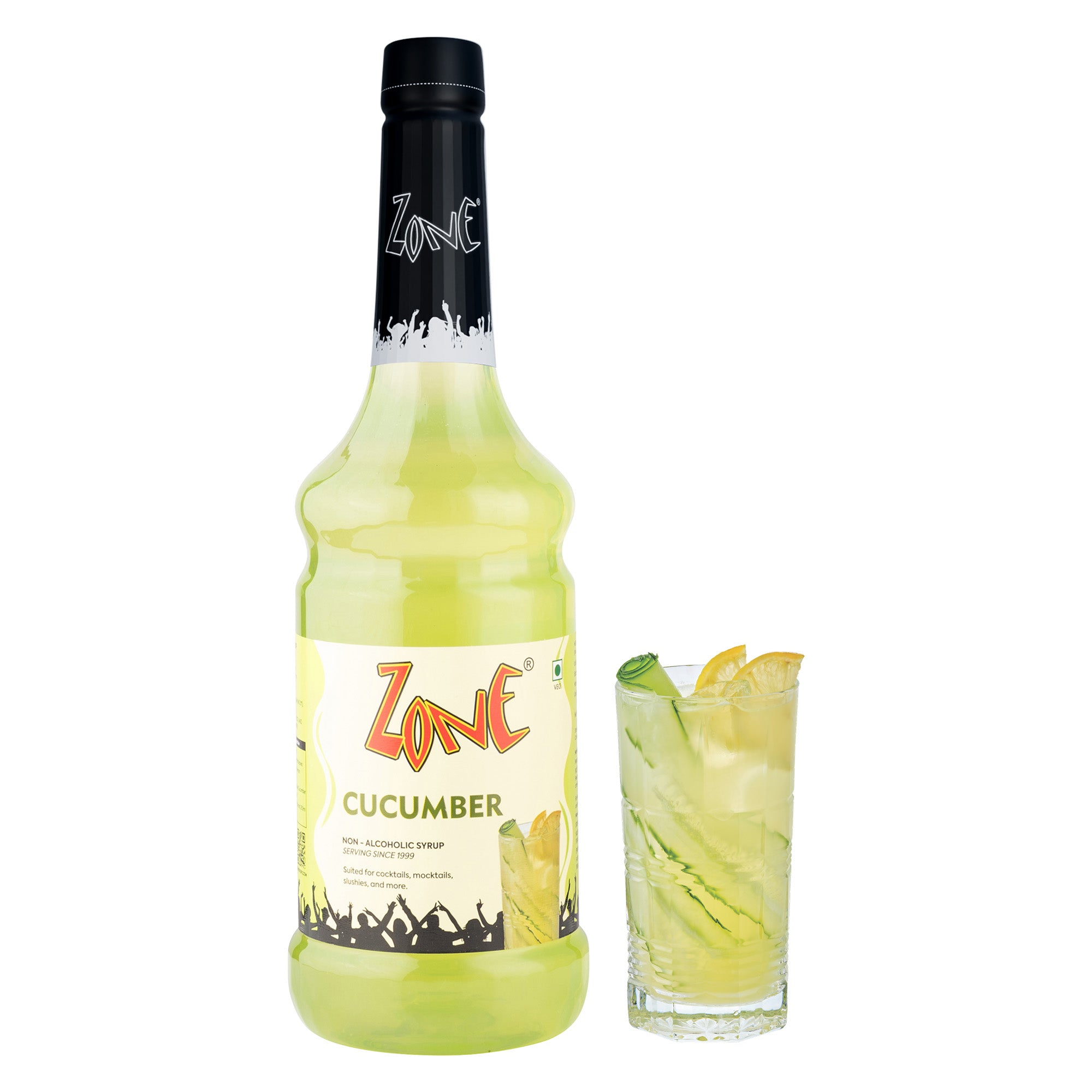 Zone Cucumber Flavoured Syrup 1L | Cocktails,Mocktails, & more