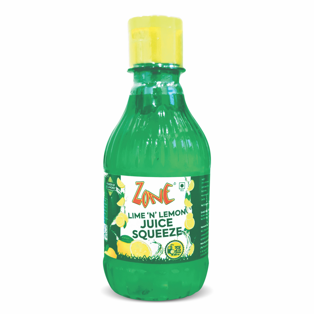 Zone Lime N Lemon Flavoured Juice | Mocktails and Cocktails