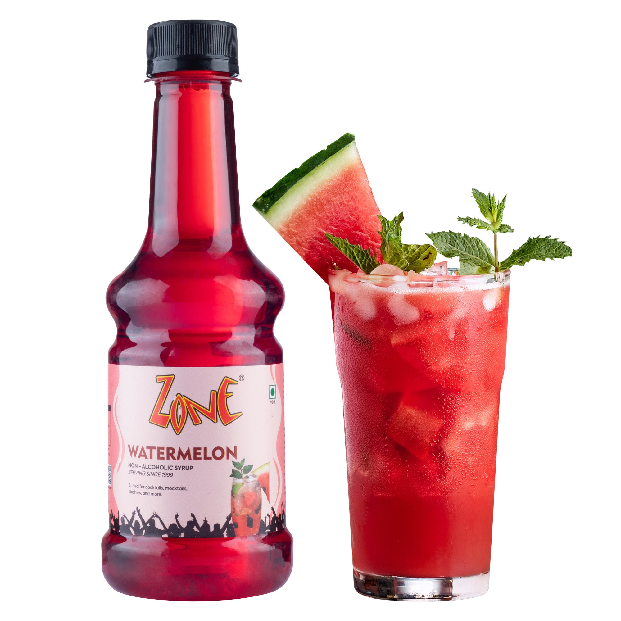 Zone Water Melon Flavoured Syrup 300ml | Cocktails, Mocktails