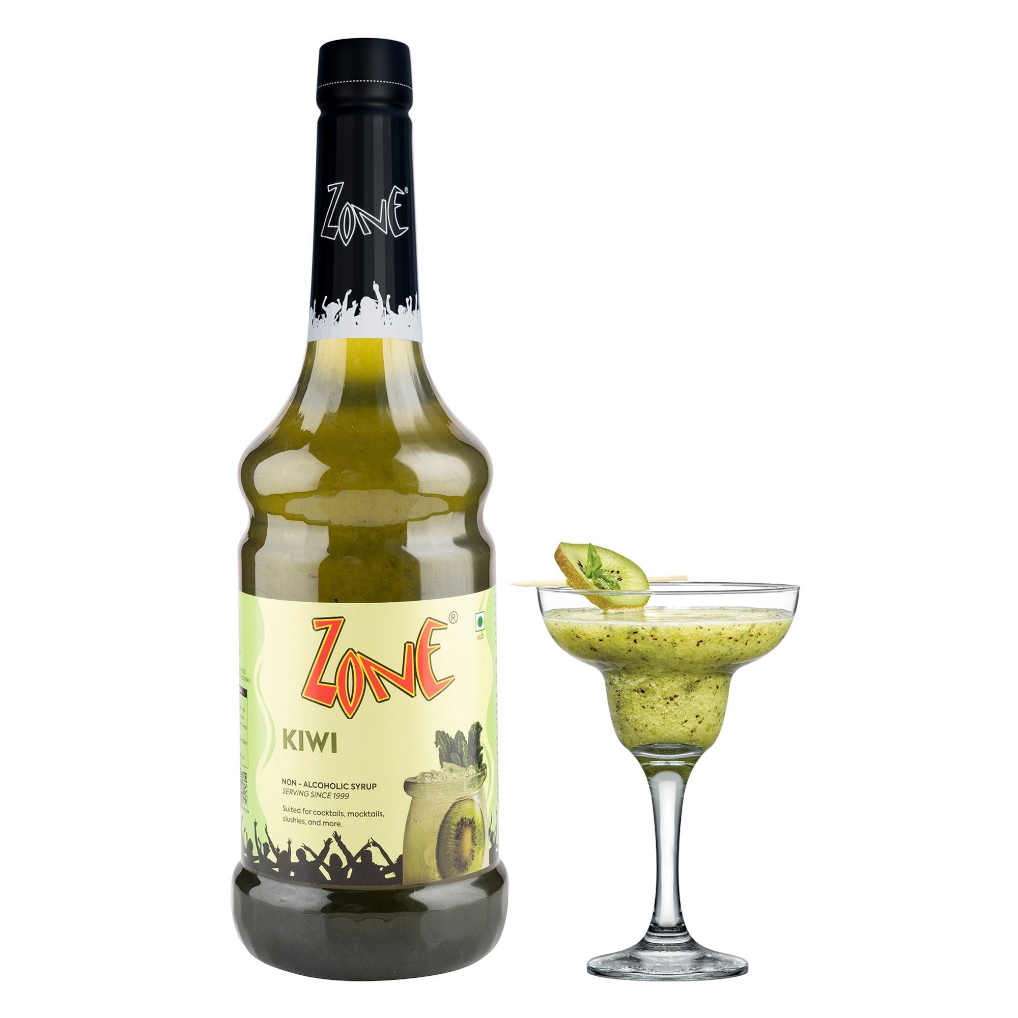 Zone Kiwi Flavored Syrup 1L | Cocktails, Mocktails & more